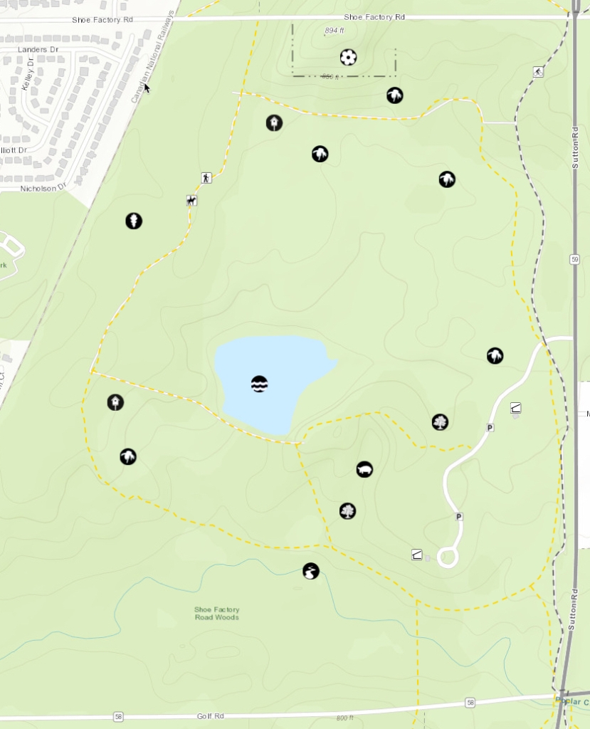 Trail Map – Poplar Creek Prairie Stewards